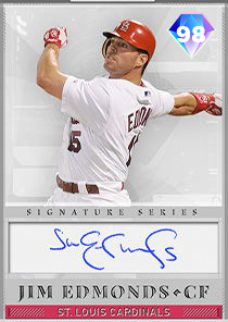 Signature Jim Edmonds - MLB The Show 19 - ShowZone