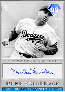 Signature Duke Snider - MLB The Show 19 - ShowZone