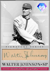 Signature Walter Johnson - MLB The Show 19 - ShowZone