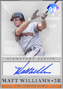 Signature Matt Williams - MLB The Show 19 - ShowZone