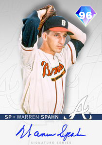 Signature Warren Spahn - MLB The Show 20 - ShowZone