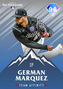 2021 All-Star German Marquez 96 OVR - MLB The Show 21 - ShowZone