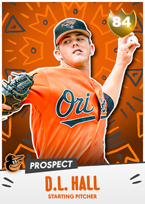 Prospect D.L. Hall - MLB The Show 22 - ShowZone