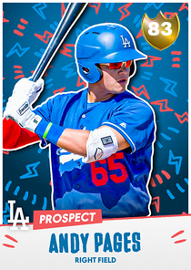 Prospect Andy Pages - MLB The Show 22 - ShowZone