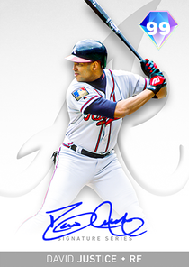 Signature David Justice - MLB The Show 22 - ShowZone