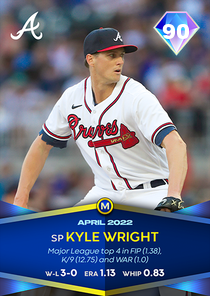 Monthly Awards Kyle Wright - MLB The Show 22 - ShowZone