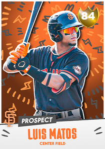 Prospect Luis Matos - MLB The Show 22 - ShowZone