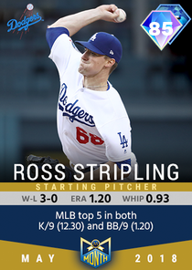Monthly Awards Ross Stripling - MLB The Show 22 - ShowZone