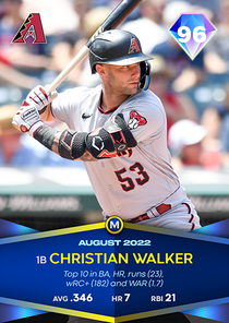 Monthly Awards Christian Walker - MLB The Show 22 - ShowZone