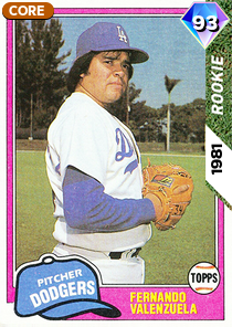 Rookie Fernando Valenzuela - MLB The Show 23 - ShowZone