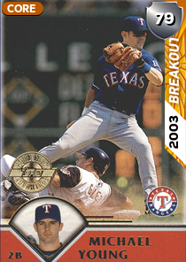 Breakout Michael Young - MLB The Show 23 - ShowZone
