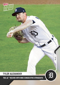 Tyler Alexander - MLB The Show 20 - Topps Now - 93 OVR - ShowZone