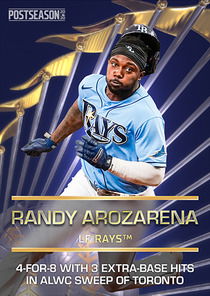 Randy Arozarena - MLB The Show 20 - 2020 Postseason - 94 OVR - ShowZone