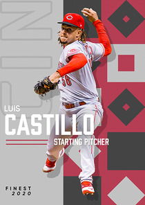 Luis Castillo - MLB The Show 20 - Finest - 97 OVR - ShowZone