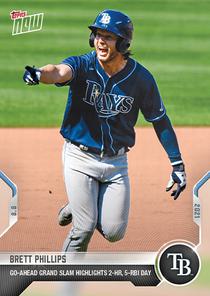 Brett Phillips - MLB The Show 21 - Topps Now - 95 OVR - ShowZone