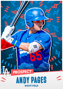 Andy Pages - MLB The Show 22 - Prospect - 83 OVR - ShowZone