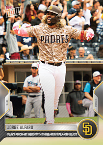 Jorge Alfaro - MLB The Show 22 - Topps Now - 87 OVR - ShowZone