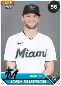 Josh Simpson - MLB The Show 23 - Live - 56 OVR - ShowZone