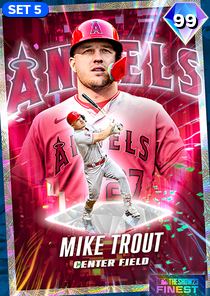 Mike Trout - MLB The Show 23 - 2023 Finest - 99 OVR - ShowZone