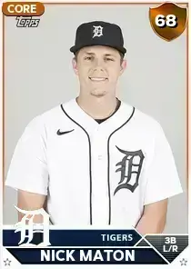 Nick Maton - MLB The Show 23 - Live - 68 OVR - ShowZone