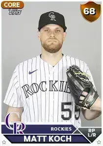 Matt Koch - MLB The Show 23 - Live - 68 OVR - ShowZone