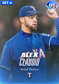 Alex Claudio - MLB The Show 23 - Charisma - 95 OVR - ShowZone