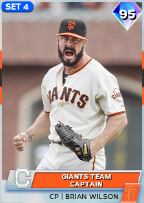 Brian Wilson - MLB The Show 23 - Captain - 95 OVR - ShowZone
