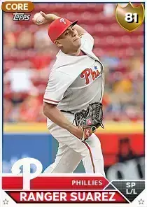 Ranger Suarez - MLB The Show 23 - Live - 81 OVR - ShowZone