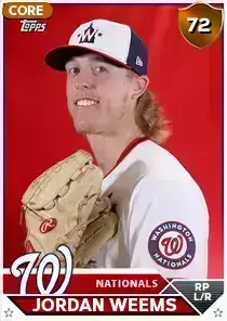 Jordan Weems - MLB The Show 23 - Live - 72 OVR - ShowZone