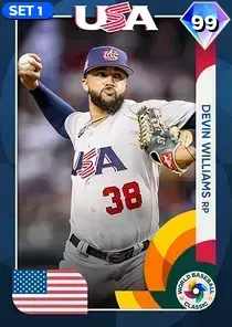 Devin Williams - MLB The Show 23 - World Baseball Classic - 99 OVR ...
