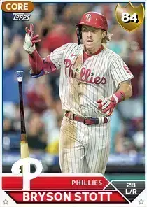 Bryson Stott - MLB The Show 23 - Live - 84 OVR - ShowZone