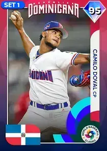 Camilo Doval - MLB The Show 23 - World Baseball Classic - 95 OVR - ShowZone