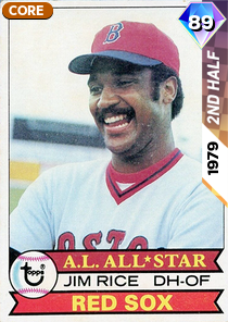 Jim Rice - MLB The Show 23 - 2nd Half Heroes - 89 OVR - ShowZone