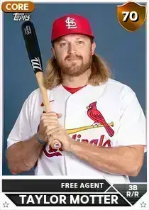 Taylor Motter - MLB The Show 23 - Live - 70 OVR - ShowZone