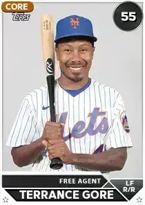 Terrance Gore - MLB The Show 23 - Live - 55 OVR - ShowZone