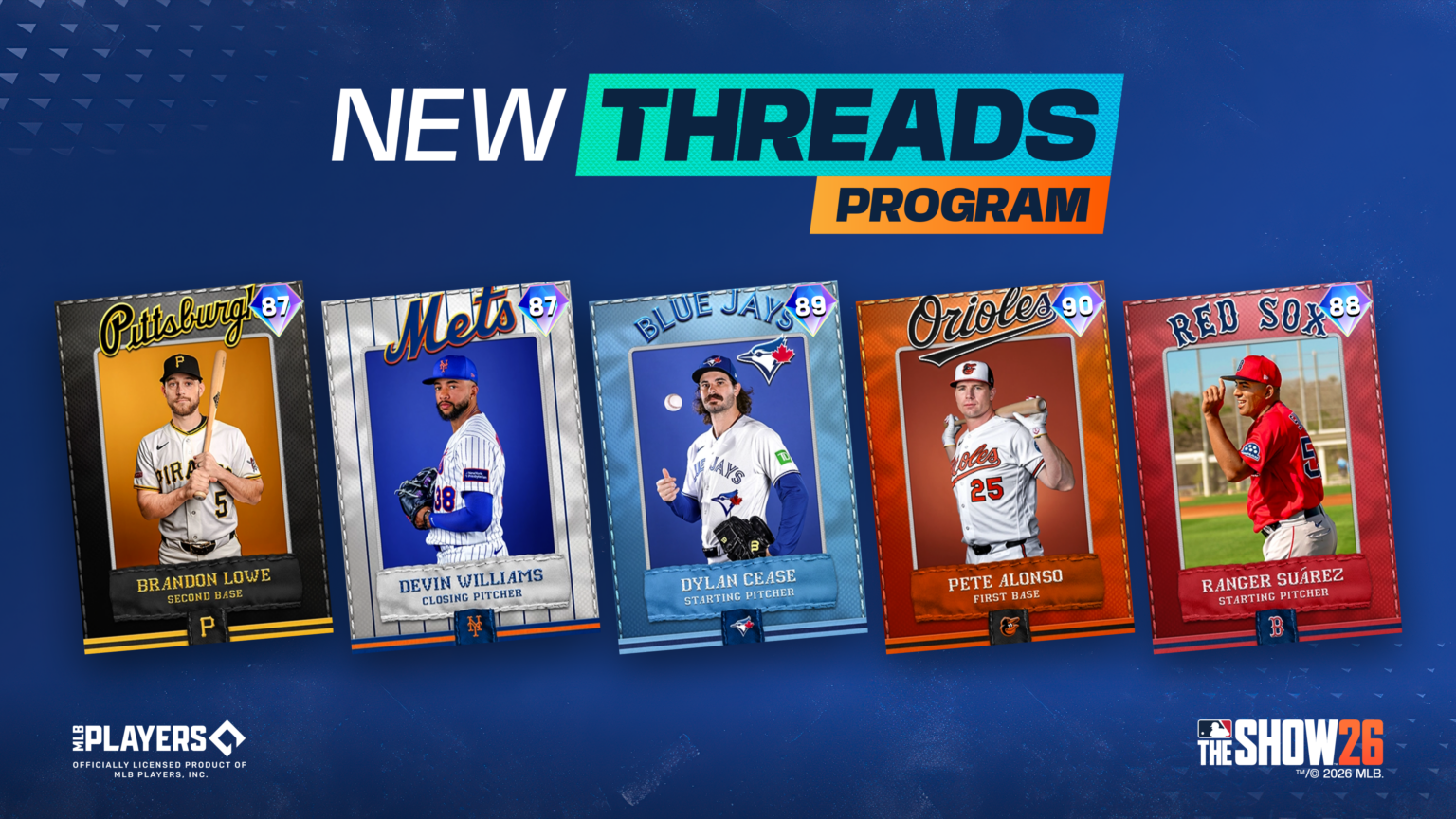 MLB The Show 26: New Threads Content Breakdown - ShowZone