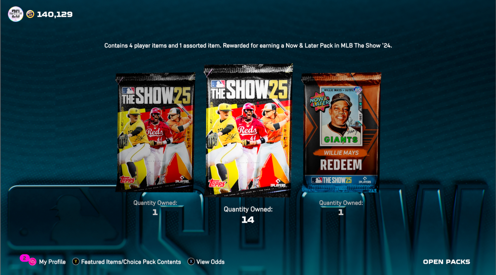 MLB The Show 25 Pack Odds Explained - ShowZone