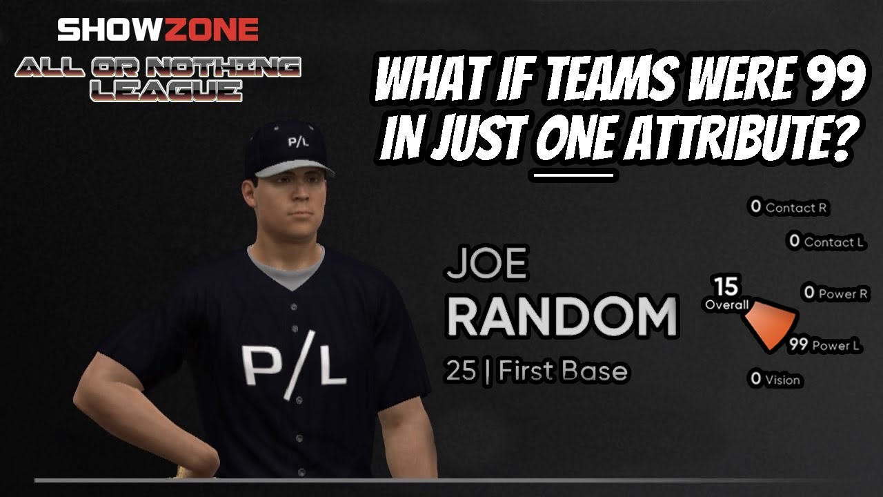 What if every MLB the Show team was only good at ONE THING? – All or ...