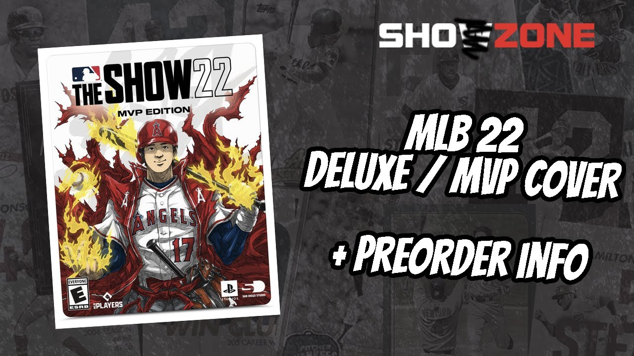 MLB The Show 22 Deluxe and MVP Cover Reveal + All Preorder Options ...